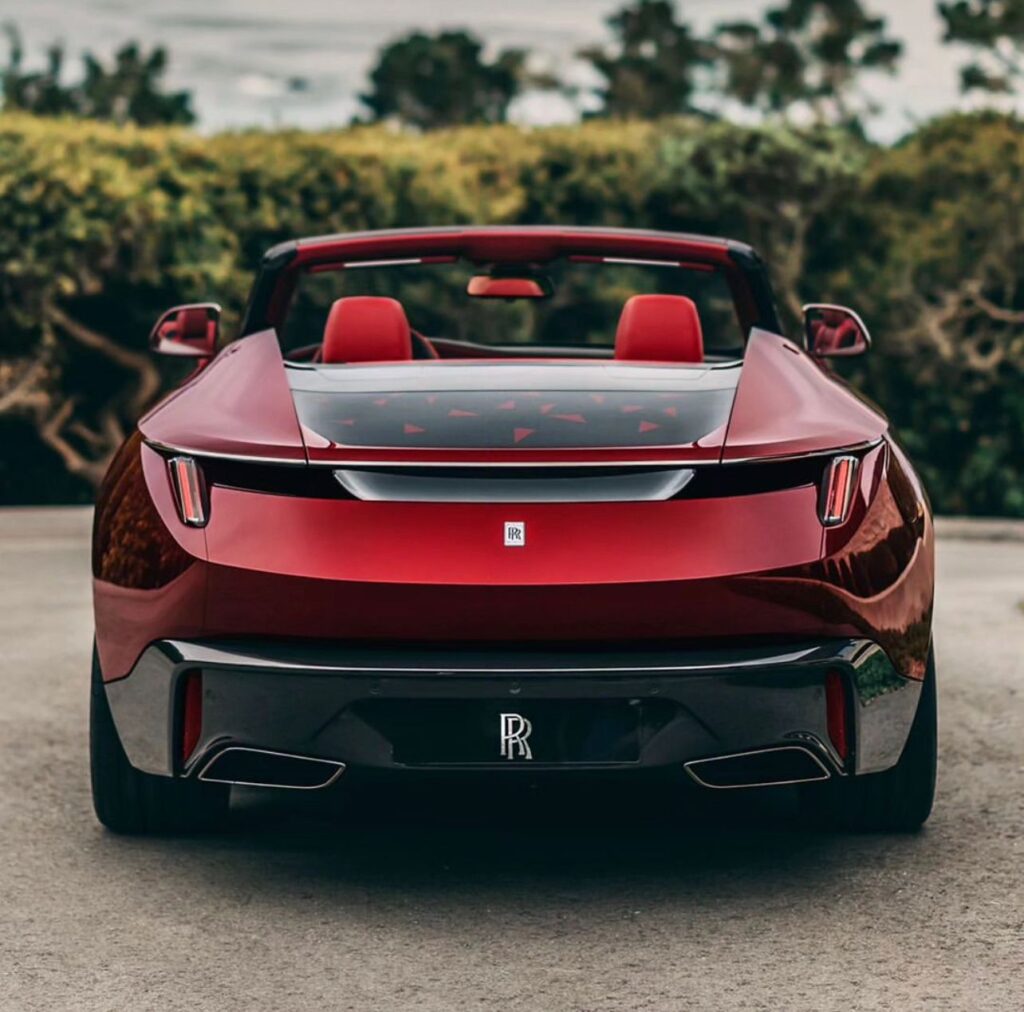 Unveiling Elegance: 2023 Rolls Royce Droptail La Roise Noire