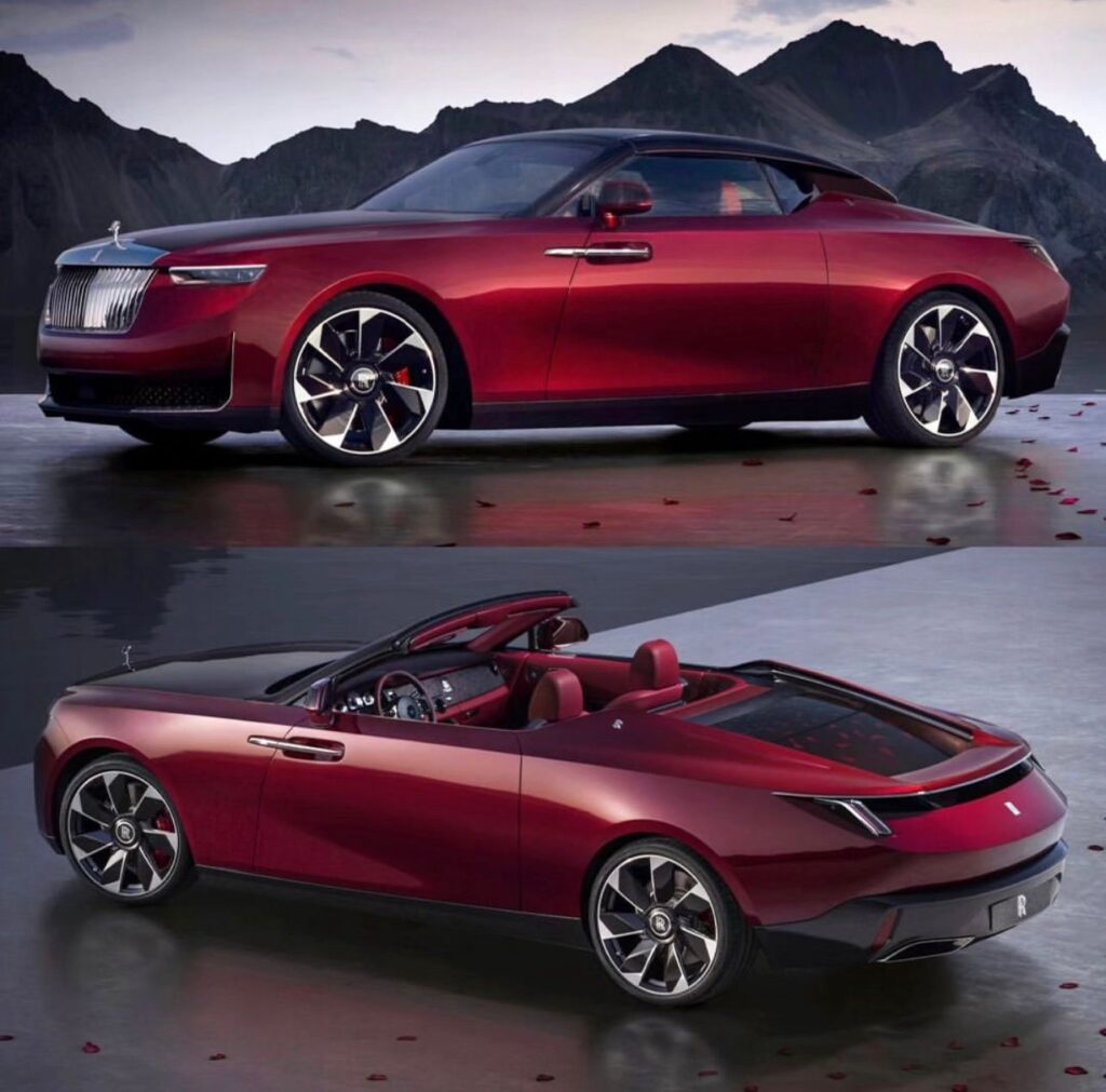 Unveiling Elegance: 2023 Rolls Royce Droptail La Roise Noire